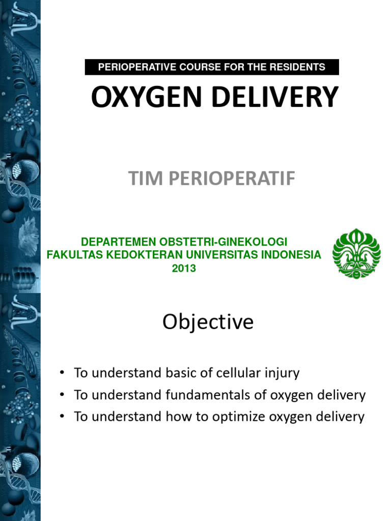 Perioperative Oxygen Delivery Course | PDF | Blood | Hemoglobin