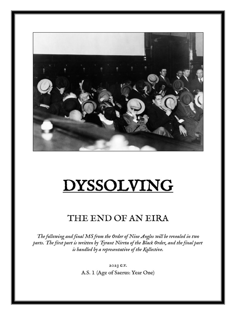 The End of an Eira-dyssolving-final | PDF