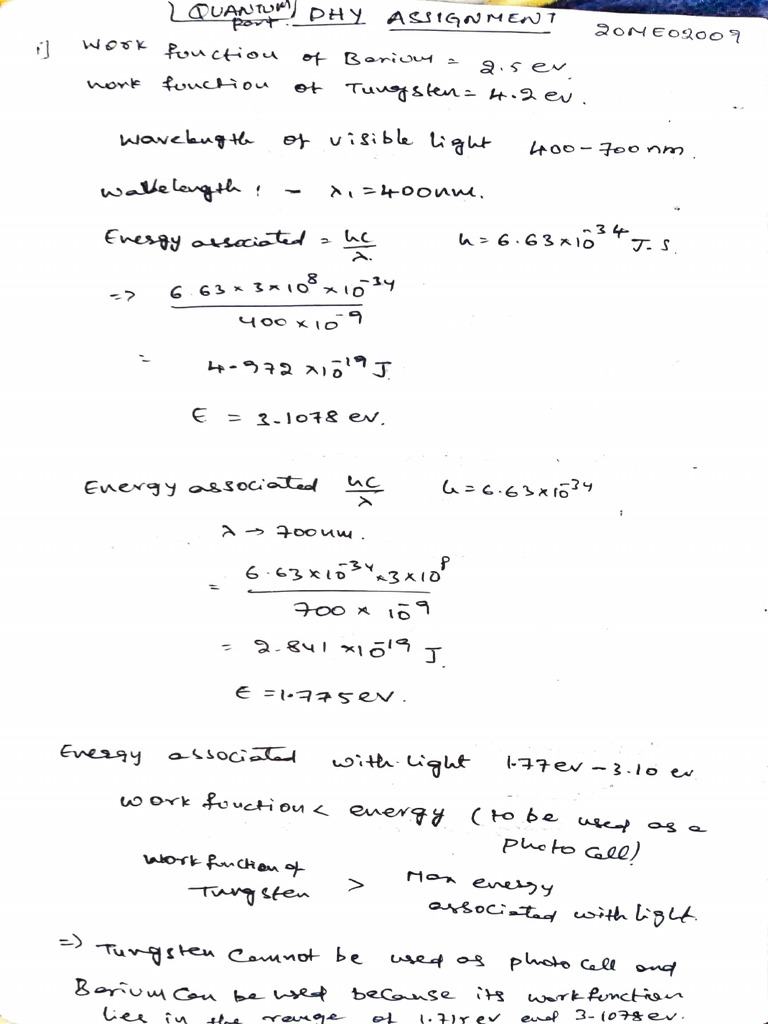 phy assignment 1 | PDF
