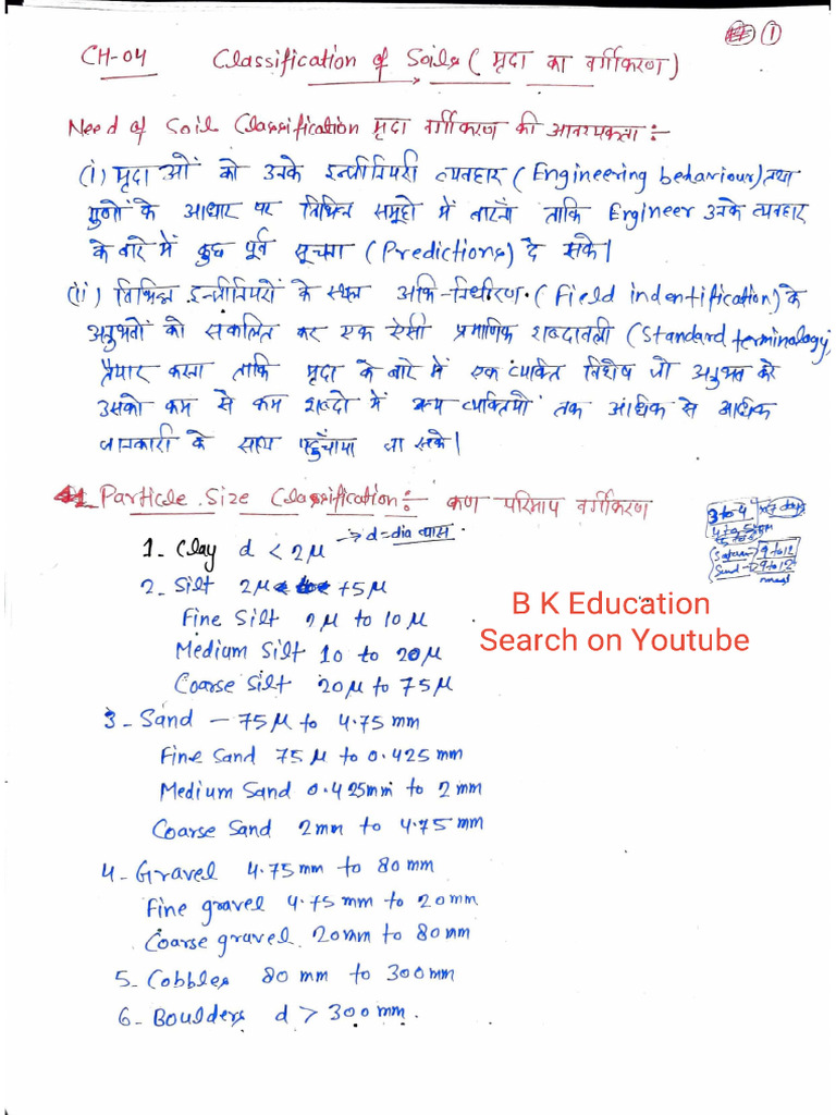 SMFE Chapter 3 Part 2 Classification of Soils - 21210235 - 2023 - 11 ...