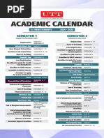 UFS - Academic Calendar | PDF | Academic Term | Entertainment Events