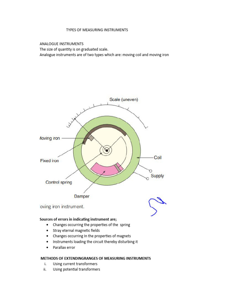 Measuring Instruments | PDF