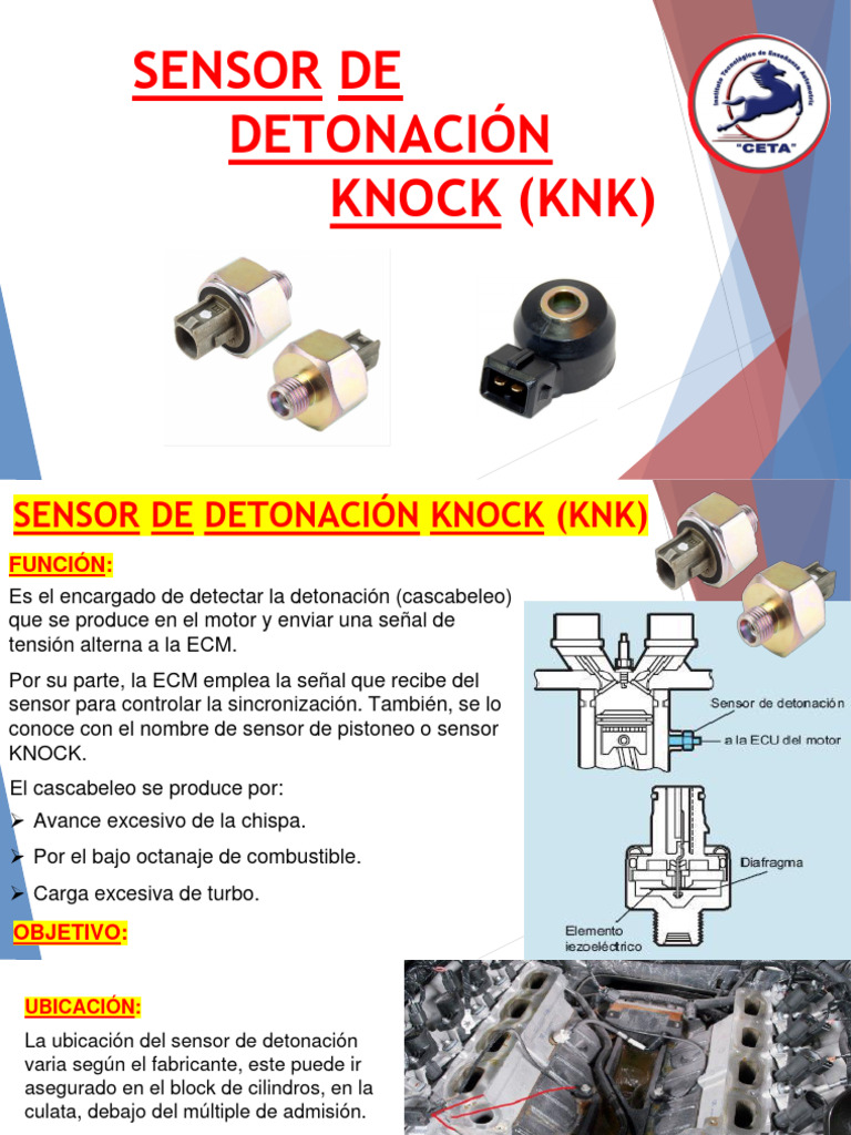 Sensor de Detonación (Knock) (ATP) | PDF | Piezoelectricidad | Sensor