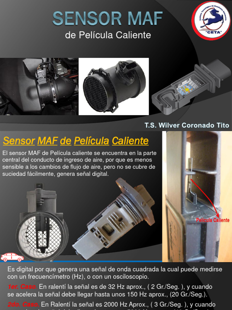 Sensor MAF (Película Caliente) | PDF