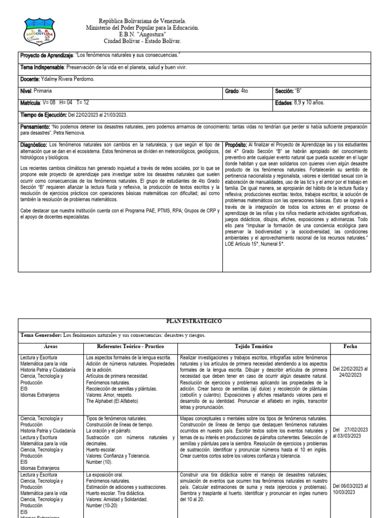 PA3 | PDF | Venezuela | Aprendizaje