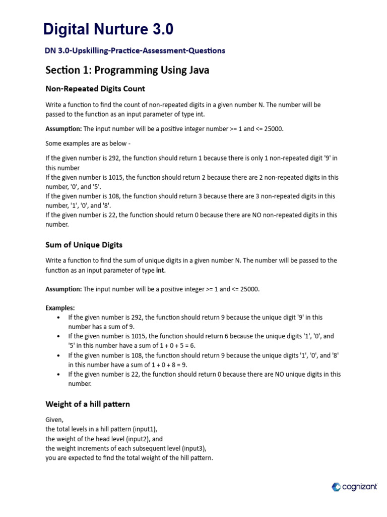 Java Functions for Unique Digits and Fibonacci | PDF | Computer ...