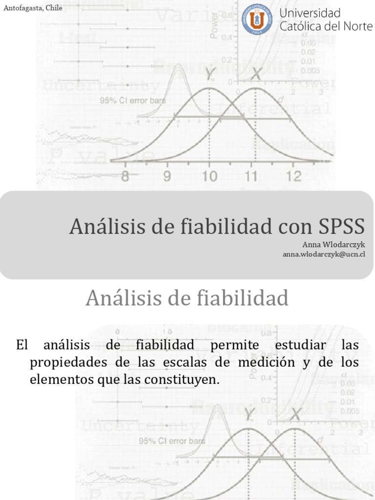 2.1. Análisis de Fiabilidad Con SPSS - NEW | PDF | Alfa de Cronbach | Matemáticas Aplicadas