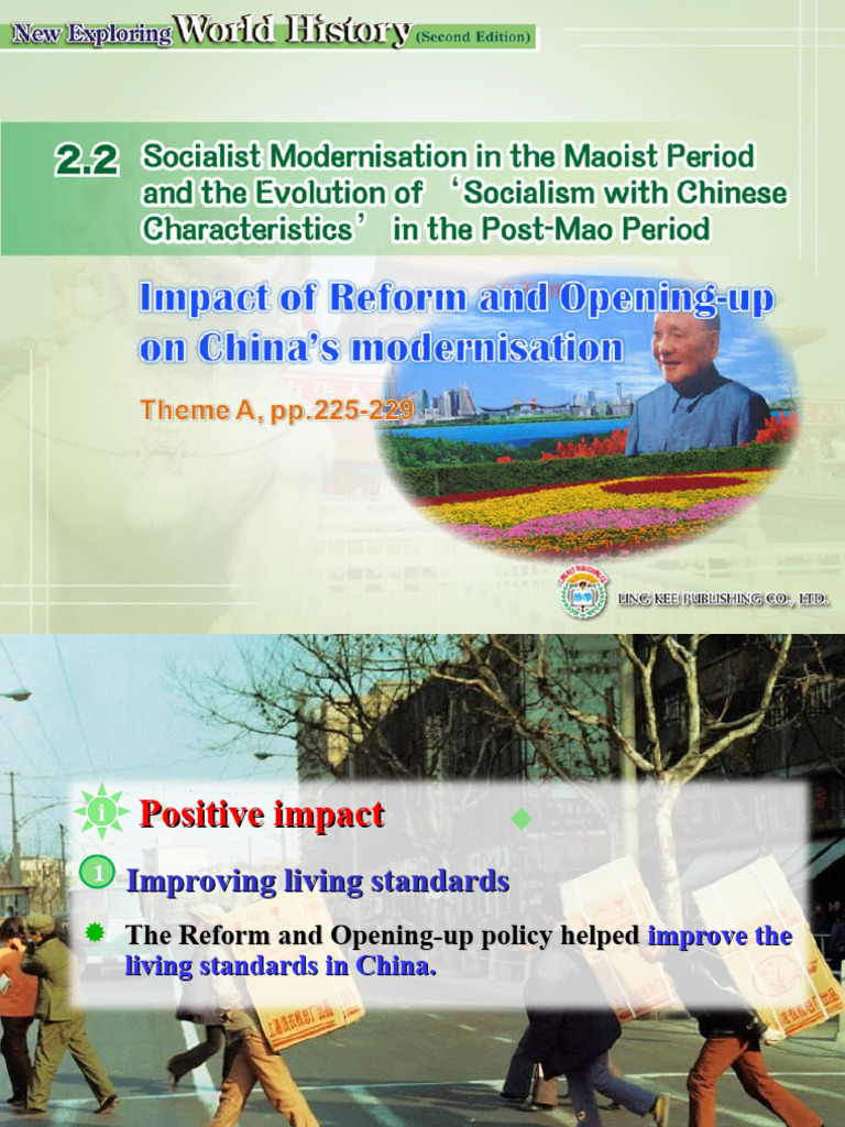 12 Impact of Reform and Opening Up On China Modernization | PDF ...