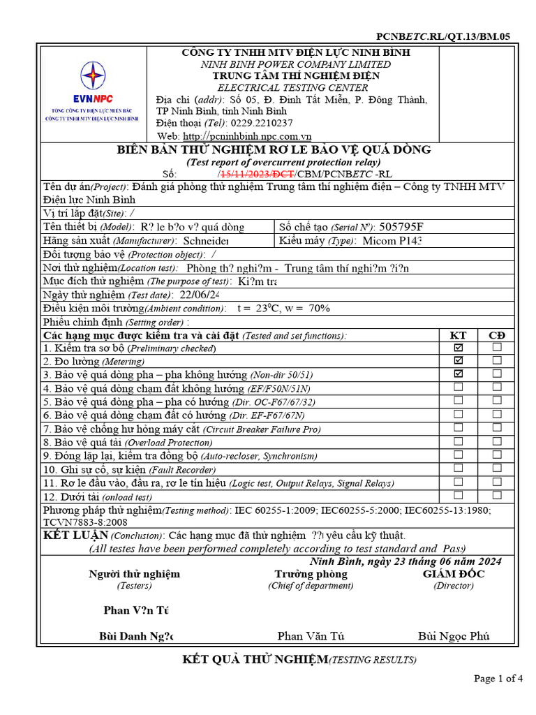 QT13.BM.05 - F67 | PDF