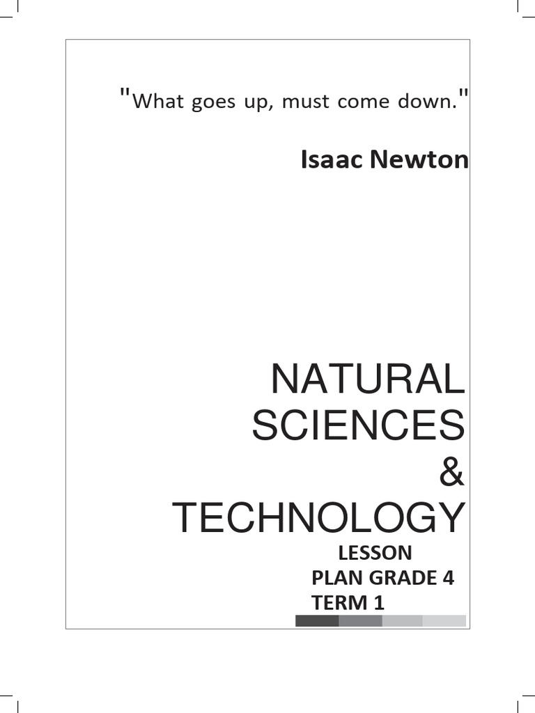 Grade 4 Natural Sciences Lesson Plan | PDF | Learning | Common Cold