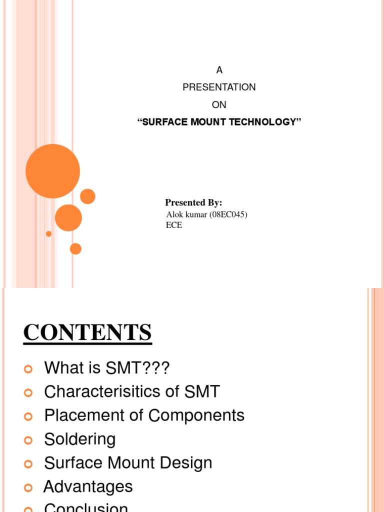 SMT | PDF | Printed Circuit Board | Soldering