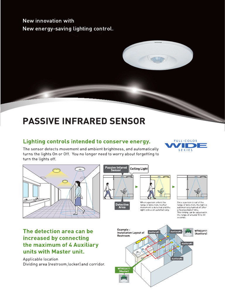 Catalogue Ceiling Sensor | PDF