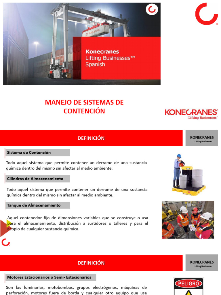 Manejo de Sistemas de Contención 27.04.24 | PDF