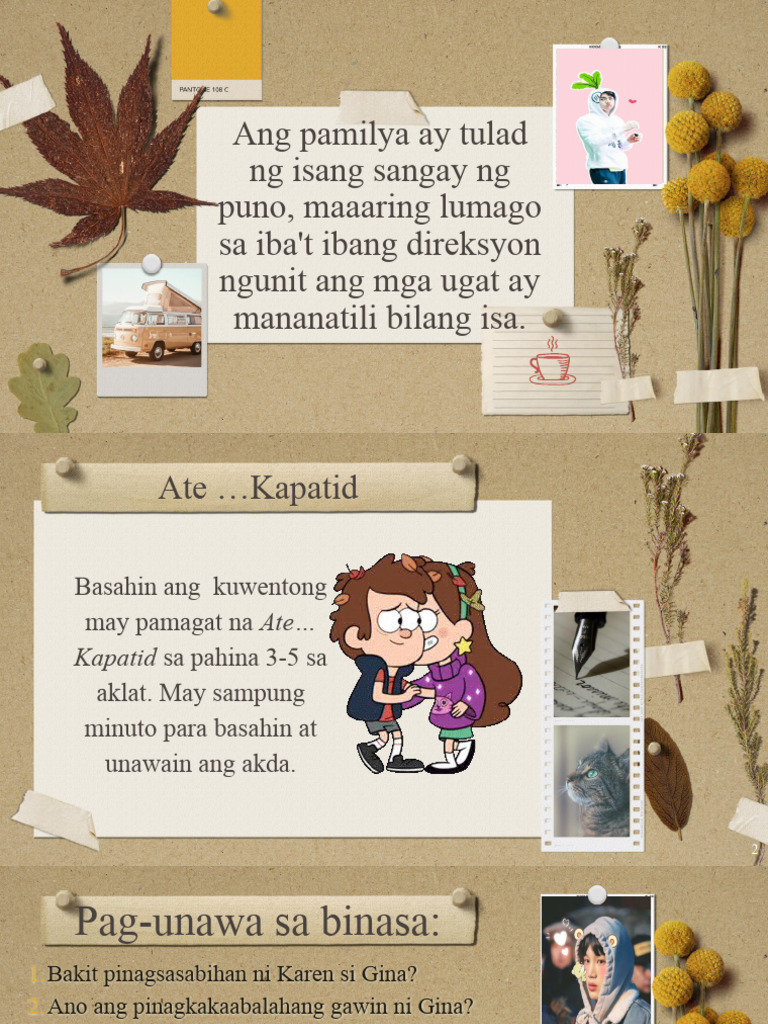 Aralin 1 - Ate... Kapatid | PDF