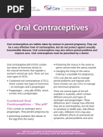 OSCE Checklist Combined Oral Contraceptive Pill COCP Counselling | PDF ...