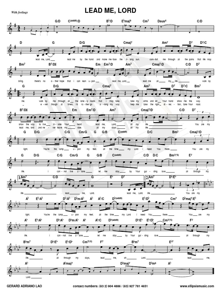 Lead Me Lord Gary VPDF | PDF