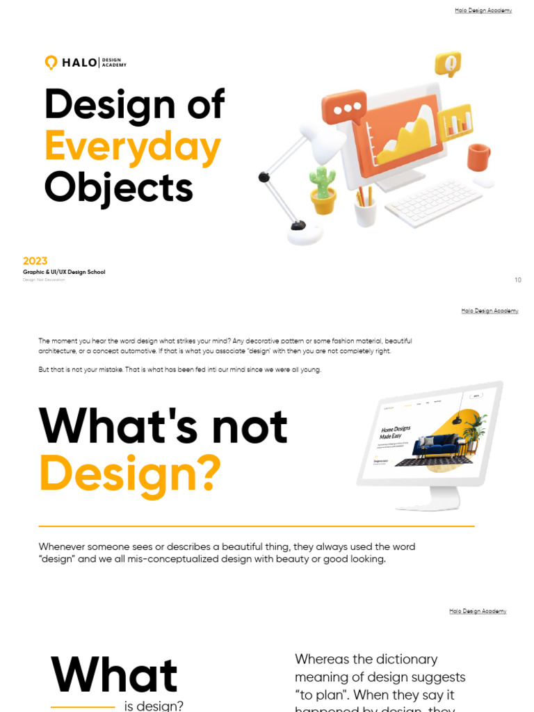 Introduction To Design by Halo Design Academy | PDF | Design | Engineering