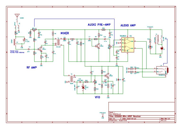 R3500D Schematic Diagram | PDF