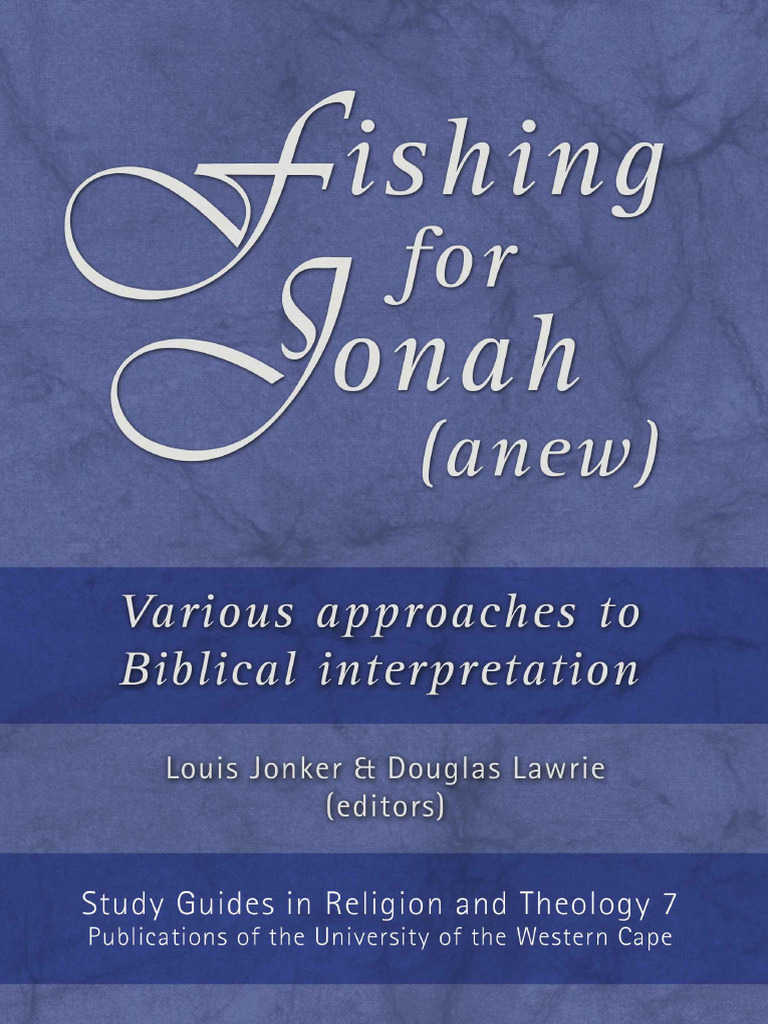 Fishing For Jonah (Anew) - Louis C. Jonker, Douglas G. Law | PDF