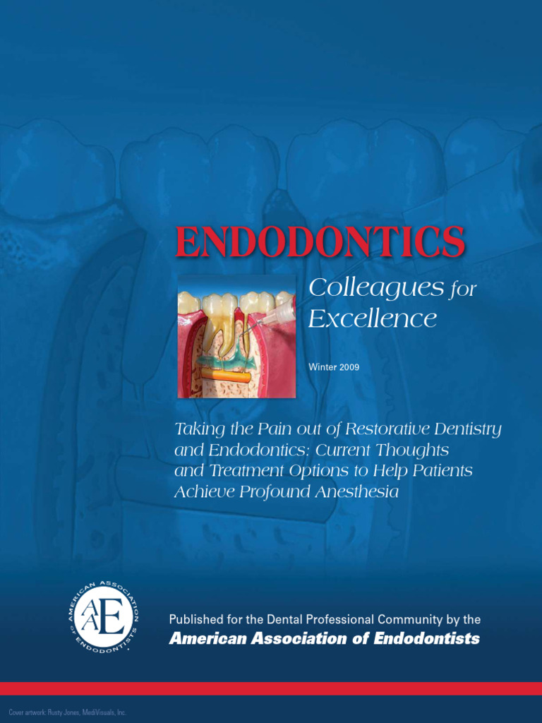 AAE - Pain Control in Endo & Resto | PDF | Anesthesia | Medical Specialties