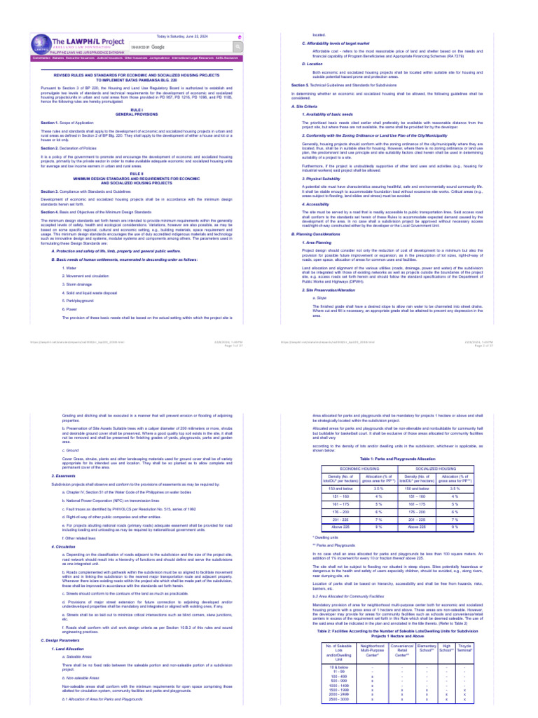 BP220 | PDF | Road | Zoning