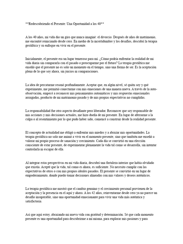Novisima Gestalt Enfoque Personal | Descargar gratis PDF | Terapia ...