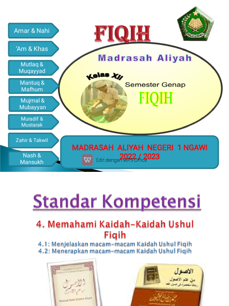 Kaidah Ushul Fiqih 2 New | PDF Kaidah Ushul Fiqih 2 New | PDF