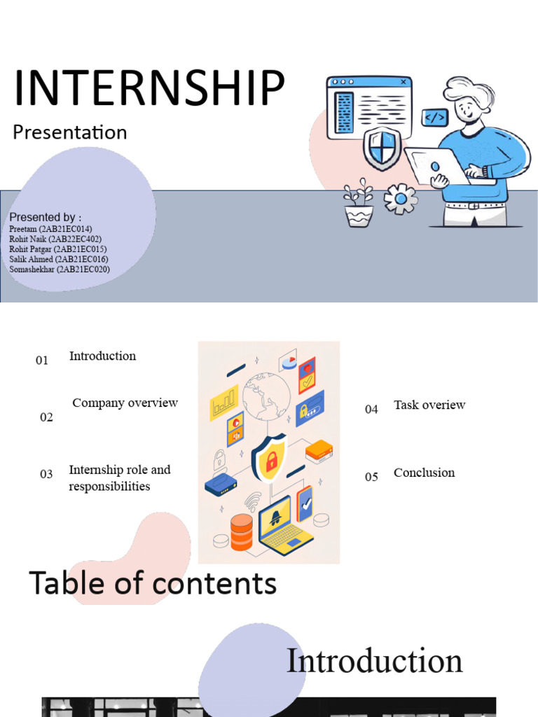 Internship Presentation | PDF | Security | Computer Security