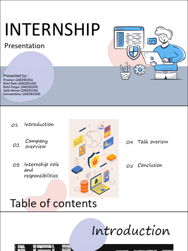 Internship Presentation | PDF | Computer Security | Security
