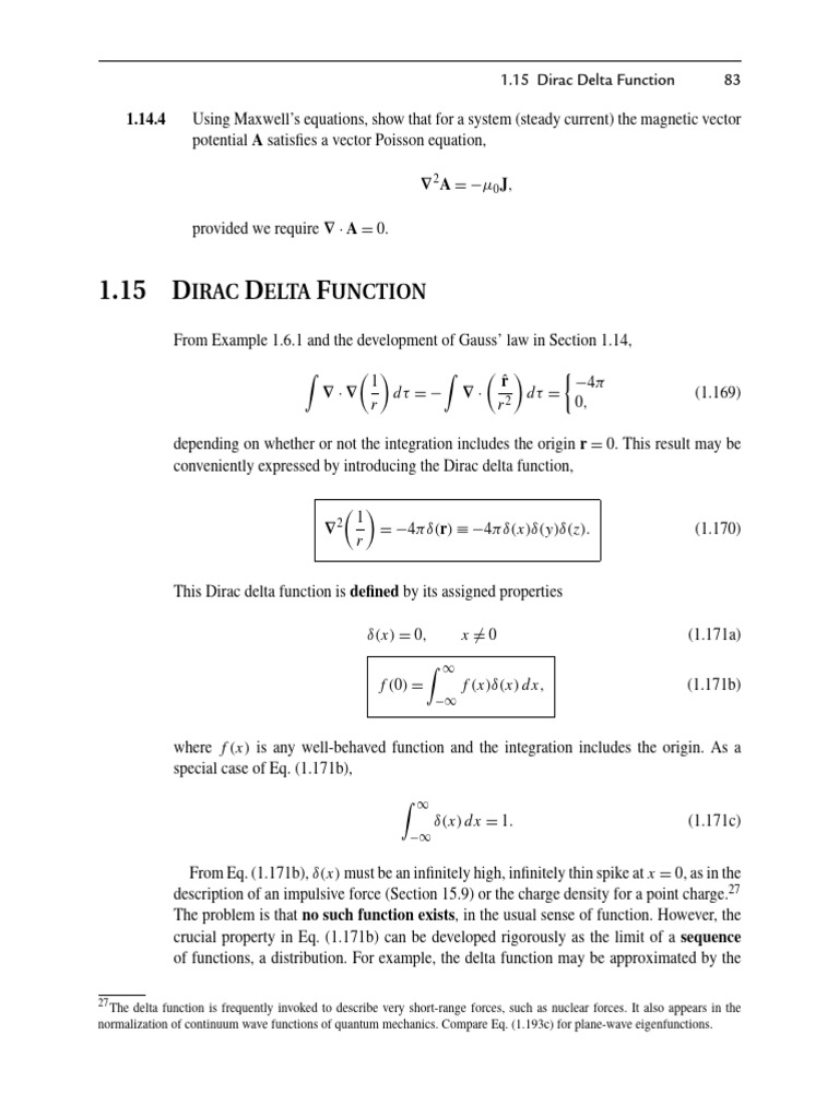 Arfken Weber 6e Chap01 Selected | PDF | Limit (Mathematics) | Fourier Transform