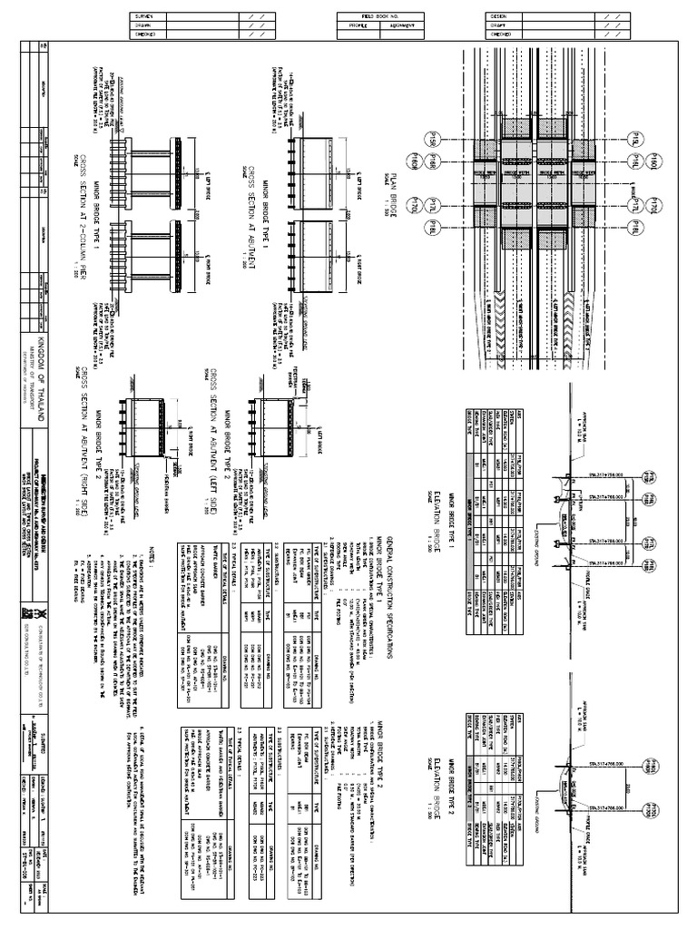 St-bl-006 - Minor Bridge Layout and Section - 18!02!2024 | PDF ...
