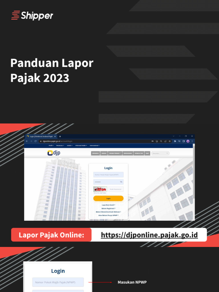 Panduan Lapor Pajak | PDF