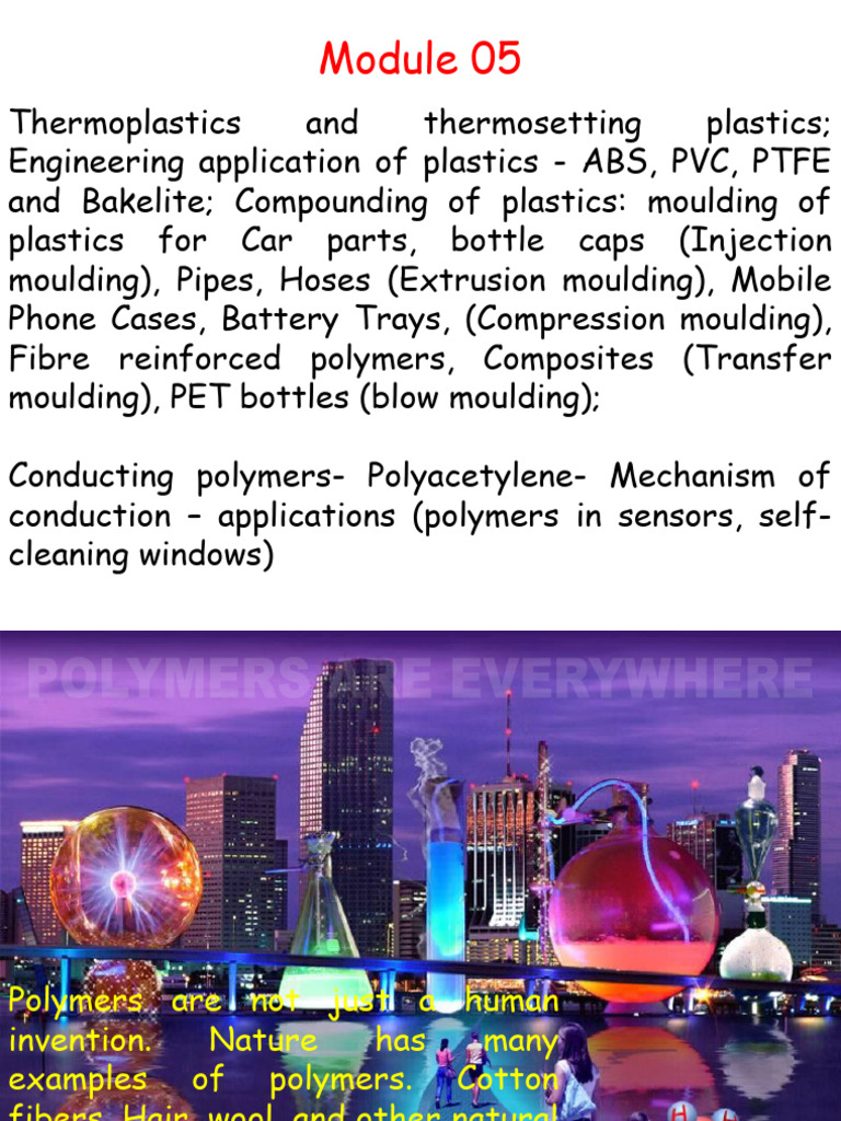 Module-5 | Download Free PDF | Polymers | Cellulose