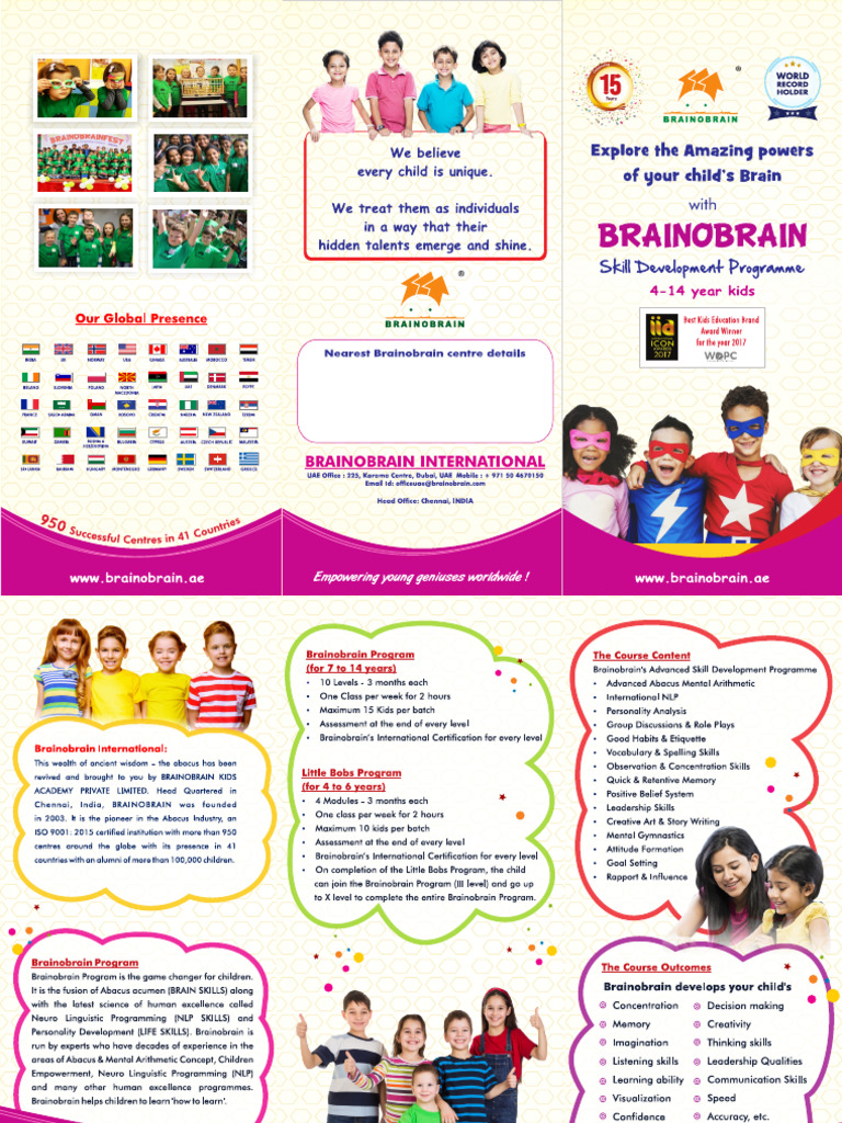 Brainobrain Uae Brochure | PDF