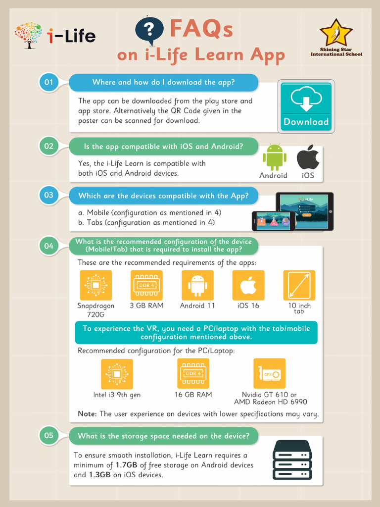 FAQs On I-Life Learn App | PDF