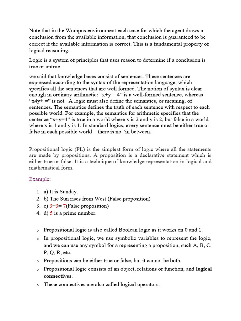 Logic | PDF | Logic | Proposition Logic | PDF | Logic | Proposition