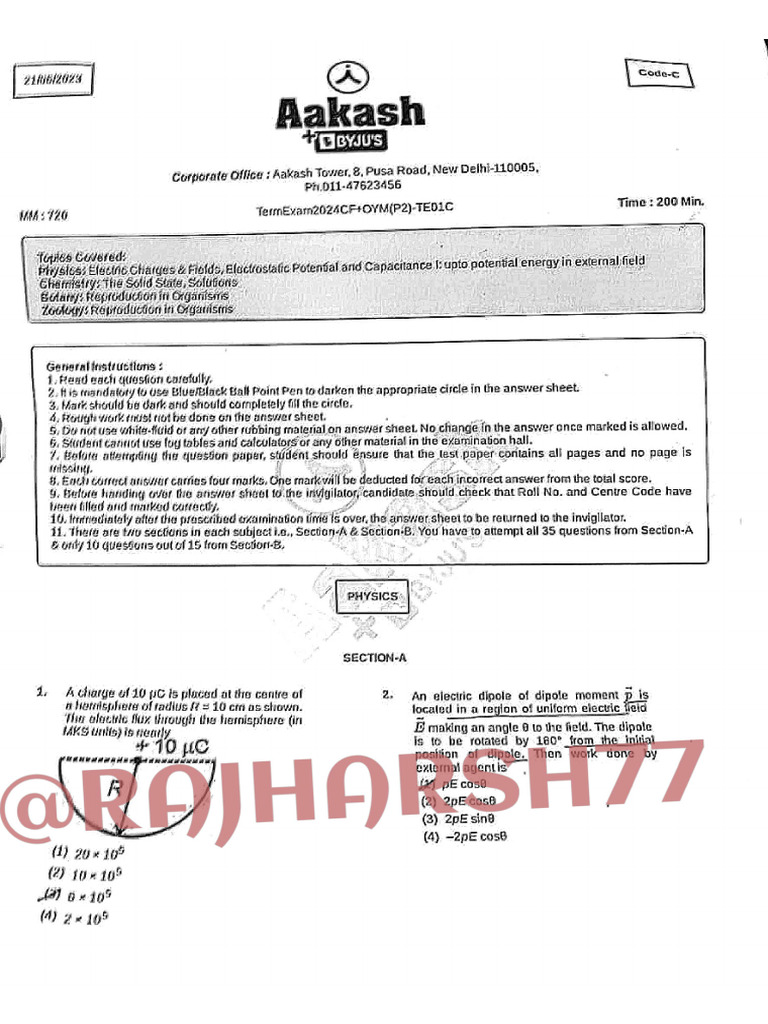 Te - 01 (CF + Oym) | PDF