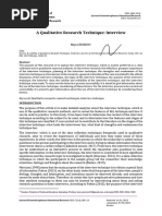 Semi-Structured Interview - A Methodological Reflection | PDF ...