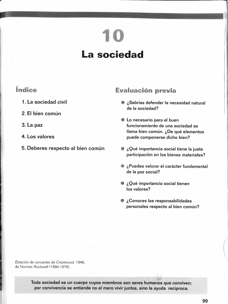 10 - La Sociedad | PDF