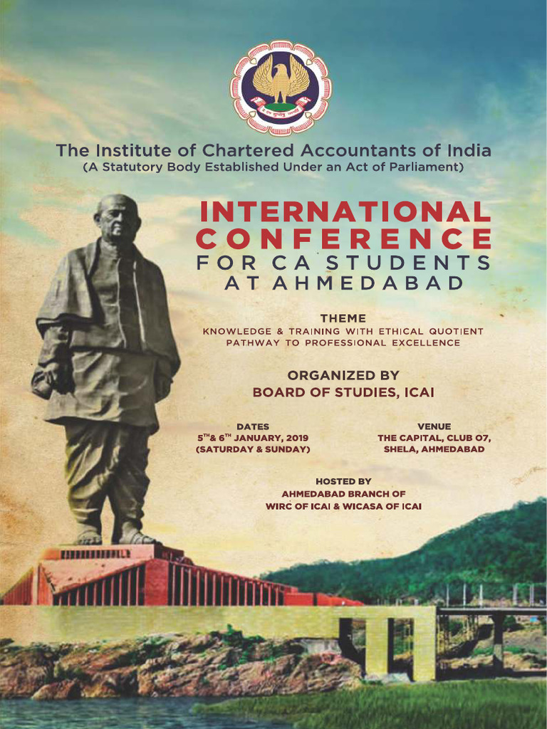 Icai Brochure 4pages Pdf