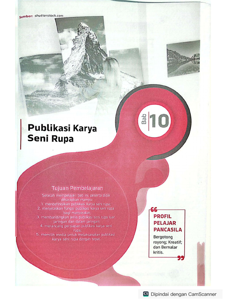 Publikasi karya seni rupa bab10 | PDF