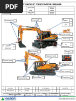 Form Check List Inspeksi Heavy Equipment Ok | PDF | Truck | Crane (Machine)
