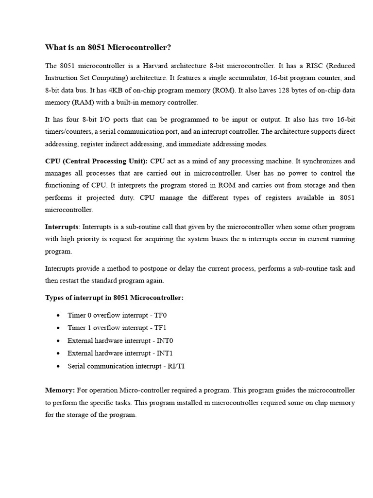 Unit_3 | PDF | Assembly Language | Microcontroller