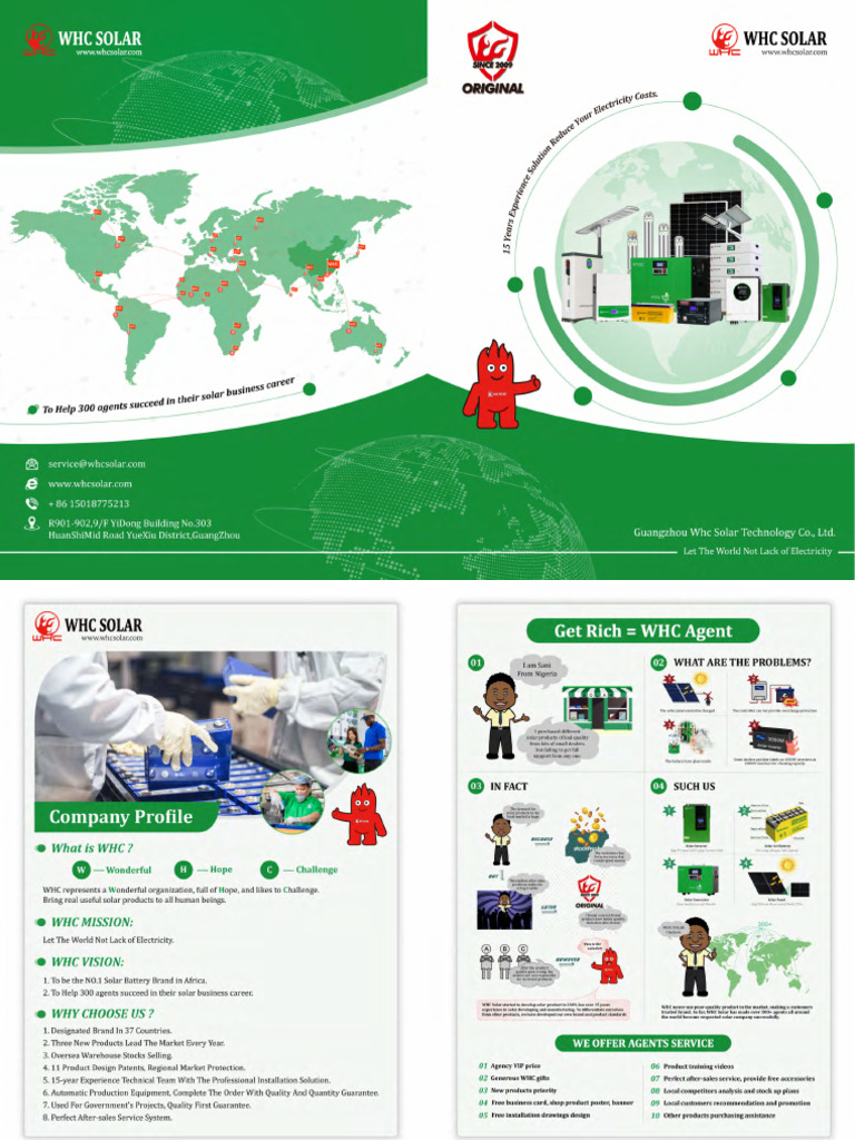 WHC SOLAR Catalog 2024 | PDF