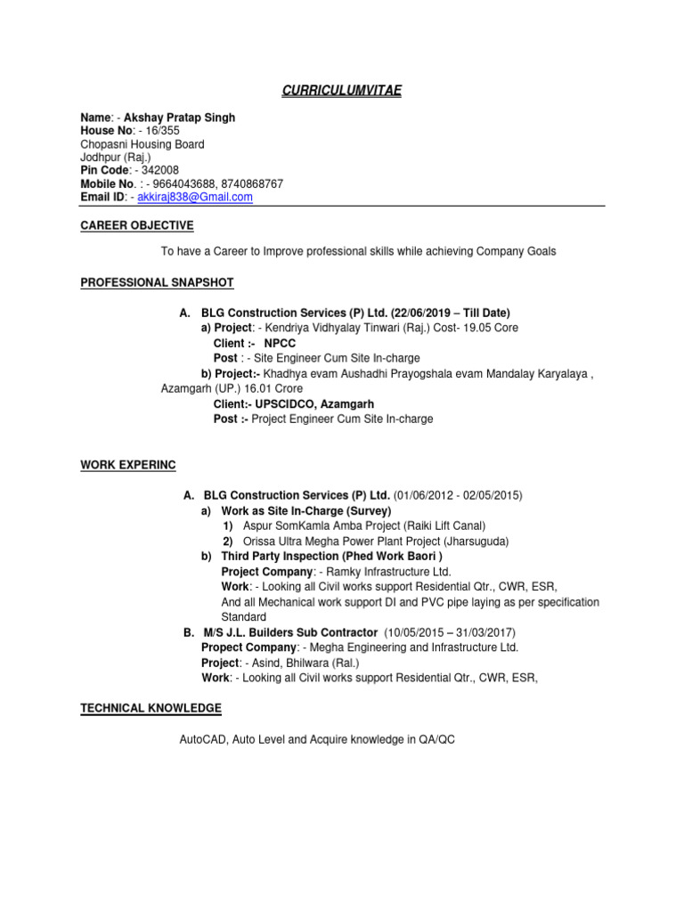 Curriculumvitae | PDF