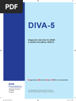 Diva 5 Adult Patient Version | PDF | Attention Deficit Hyperactivity Disorder | Adult Attention ...