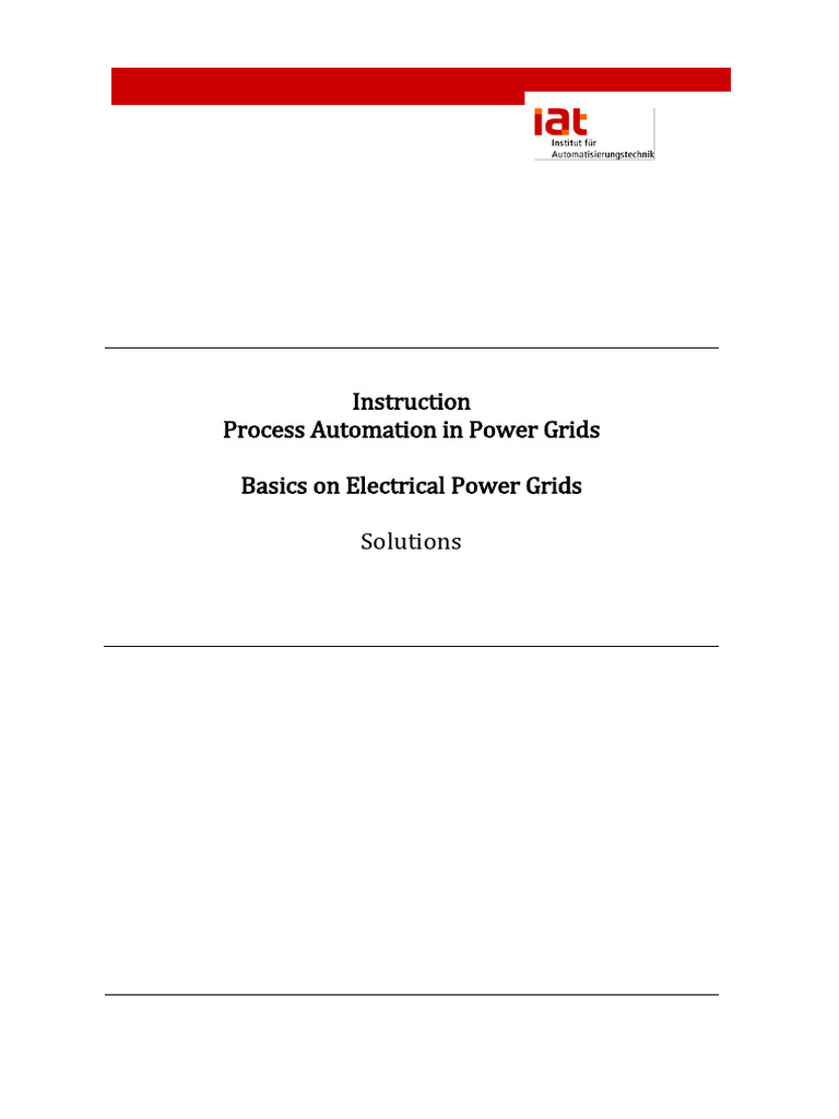Power Grid Automation Basics | PDF | Ac Power | Electric Power
