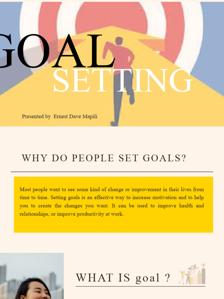 Mapili - Goal Setting | PDF | Goal | Goal Setting
