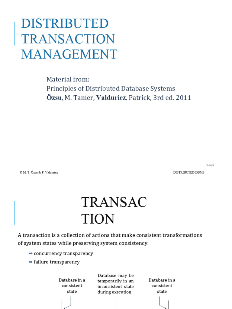 Unit 3 | PDF | Database Transaction | Operating System Technology