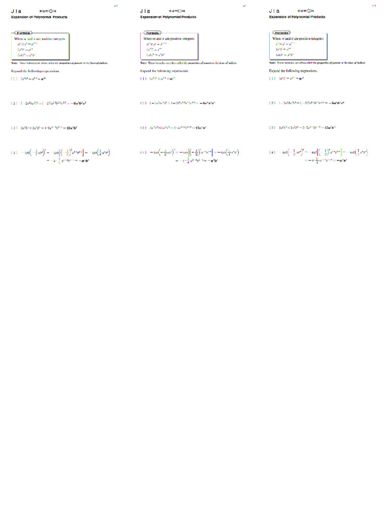 Toaz - Info Kumon J Level Answer Book PR | PDF